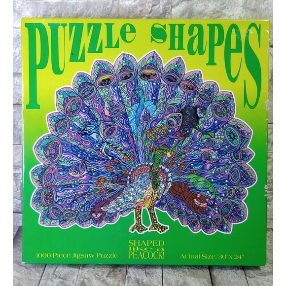 Ceaco | Games | Shaped Like A Peacock Puzzle Shapes By Nina Allen Ceaco ...